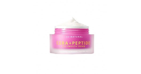 So Natural Cera + Peptide Eye Smooth Cream купить - MIMISHOP